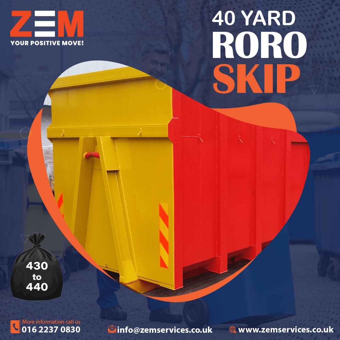 40 Yard Skip Hire - Get £20 Discount - Book Online Today