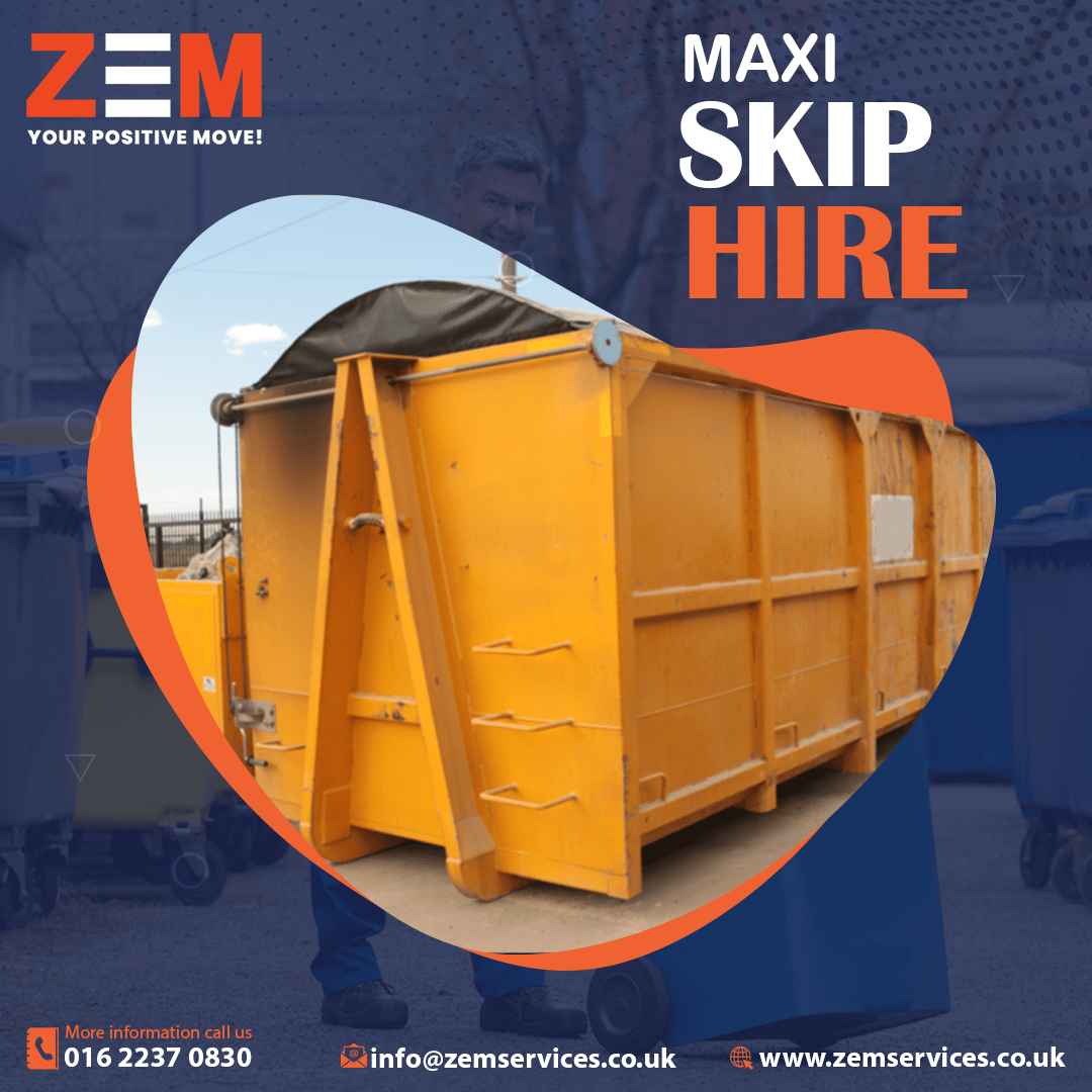Maxi Skip Hire - Get £20 Discount - Book Online Today